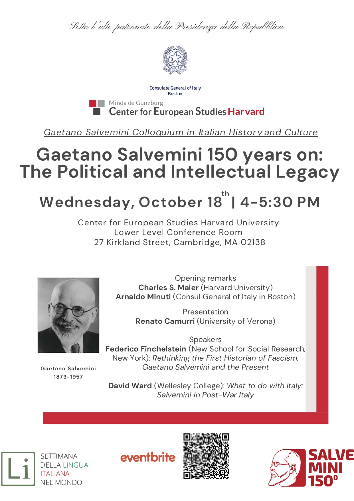 Gaetano Salvemini 150 years on: The Political and Intellectual Legacy ...